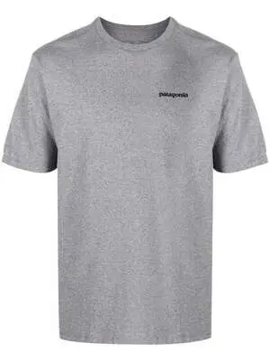 Patagonia Logo-print Crew Neck T-shirt - Grey