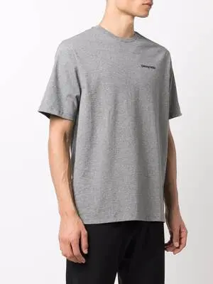 Patagonia Logo-print Crew Neck T-shirt - Grey