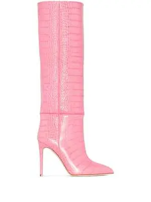 Paris Texas Crocodile-embossed 105mm Boots