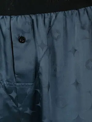 FLEUR DU MAL Silk Boxer Shorts