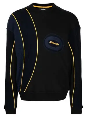 Ahluwalia Curve-knit Crewneck Weater