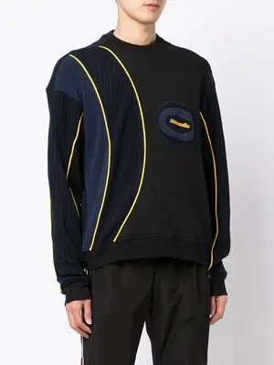 Ahluwalia Curve-knit Crewneck Weater