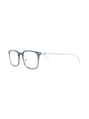 Montblanc Square Frame Eyeglasses - Blue