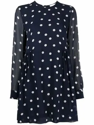 GANNI Polka-dot Mini Dress