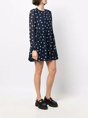 GANNI Polka-dot Mini Dress