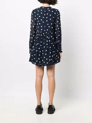 GANNI Polka-dot Mini Dress
