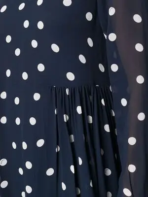 GANNI Polka-dot Mini Dress