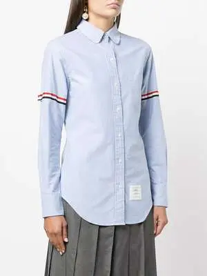 Thom Browne Grosgrain Armband Oxford Shirt