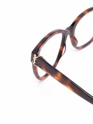Saint Laurent Tortoise-shell Square Frames