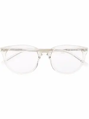 Saint Laurent Round Frame Glasses - Neutrals