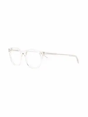 Saint Laurent Round Frame Glasses - Neutrals