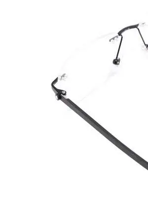 Montblanc Matte-effect Rimless Glasses