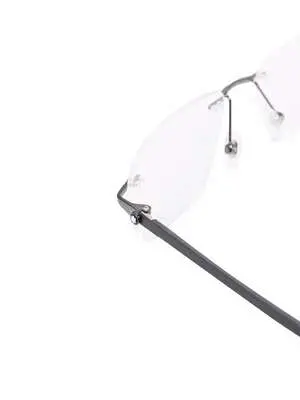 Montblanc Matte-effect Frameless Glasses