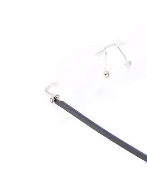 Montblanc Matte Effect Frameless Eyeglasses