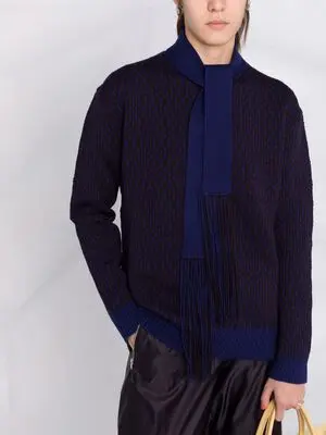 JIL SANDER Intarsia Knit Jumper