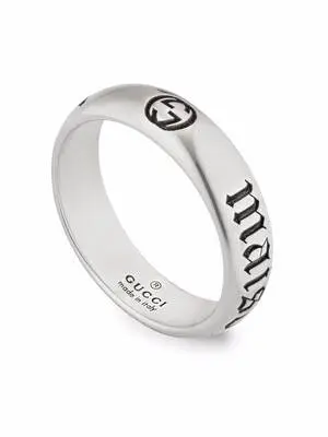 箱付き✨GUCCI シルバー925 リング Maison de L'Amour Gucci Maison De L'Amour Ring - Silver | Editorialist