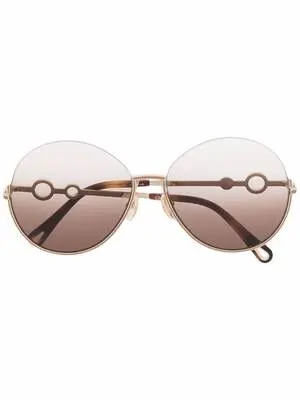 Chloé Sofya Round Frame Sunglasses