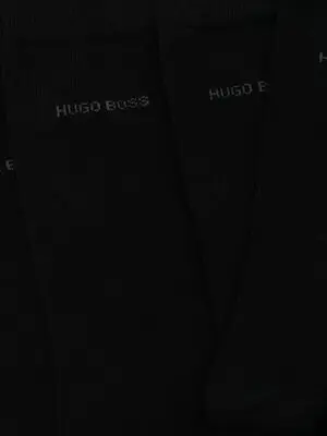 BOSS Logo-print Crew Socks
