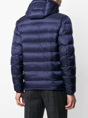 TEN C Quilted Puffer Jacket - Blue