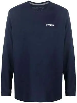 Patagonia Logo-print T-shirt - Blue