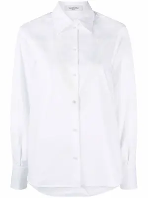 Valentino Garavani Long-sleeve Cotton Shirt