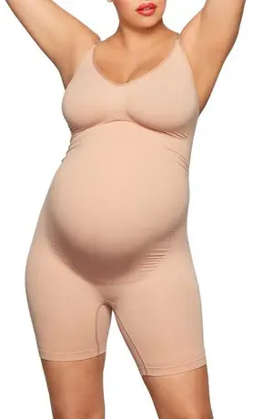 SKIMS Maternity Mid Thigh Sculpting Bodysuit