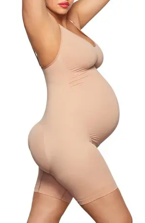 SKIMS Maternity Mid Thigh Sculpting Bodysuit