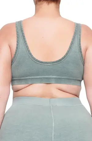 SKIMS Outdoor Basics Scoop Neck Bralette - Blue Chalk