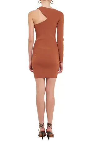 Endless Rose Cutout One Shoulder Minidress