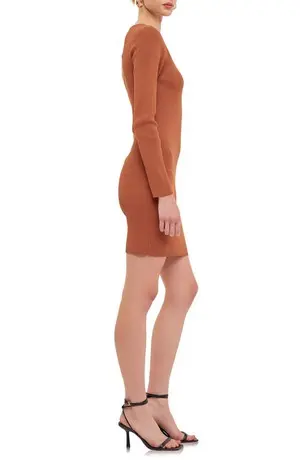 Endless Rose Cutout One Shoulder Minidress