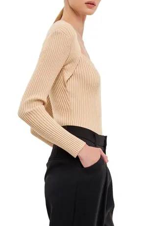 Endless Rose Long Sleeve Knit Top
