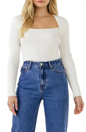 Endless Rose Long Sleeve Knit Top