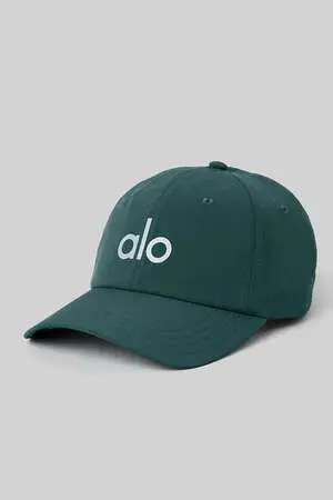 Alo Yoga Performance Off-Duty Cap Midnight Green