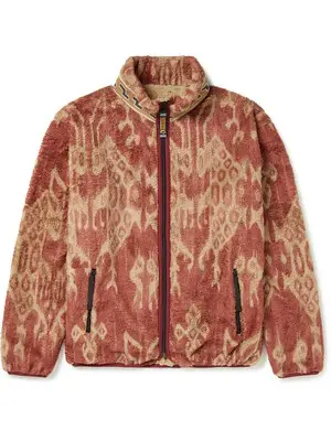 Kapital Java Kasuri Fleece Jacket
