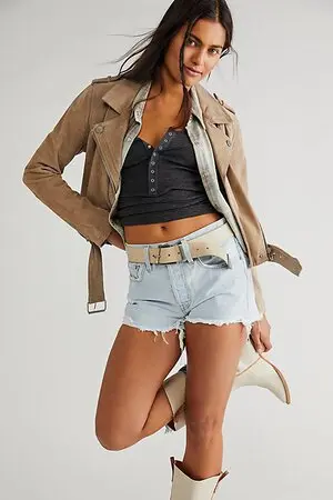LEVI'S LEVI'S 501 High-Rise Denim Shorts Blue