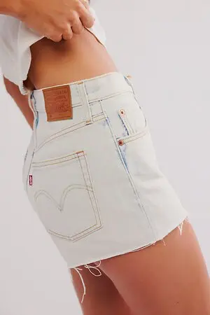 LEVI'S 501 High-Rise Denim Shorts Snow Pic Short