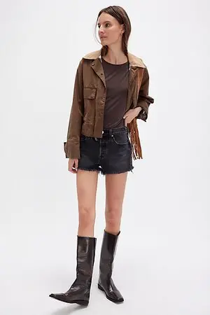 LEVI'S 501 High-rise Denim Shorts - Step On It