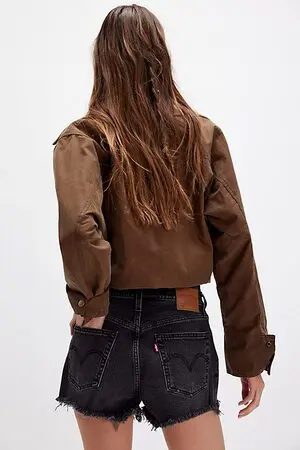 LEVI'S 501 High-rise Denim Shorts