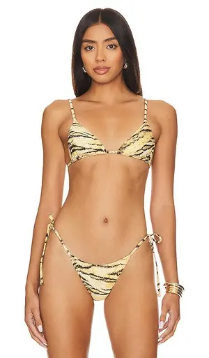 TROPIC OF C Tropic Of C Equator Bikini Top Tigresa