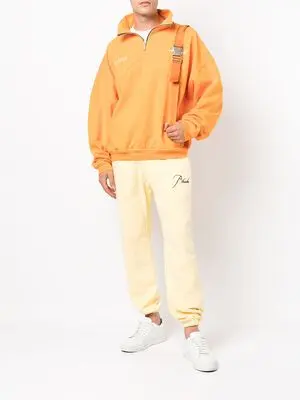 Rhude Logo-embroidered Track Trousers