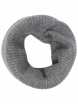 BARRIE Ribbed-knit Cashmere Snood
