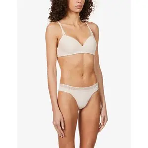 Calvin Klein Seductive Comfort Stretch-jersey Push-up Bra