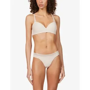 Calvin Klein Seductive Comfort Stretch-jersey Push-up Bra