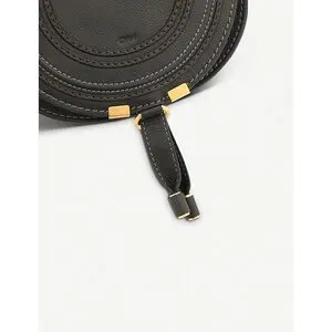 Chloé Marcie Small Leather Saddle Bag