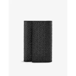 Loewe Repeat Logo-embossed Leather Wallet