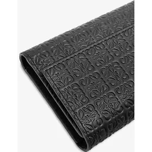 Loewe Repeat Logo-embossed Leather Wallet