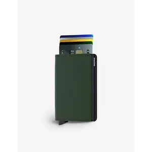 SECRID Orginal Miniwallet Logo-embossed Leather Wallet - Green