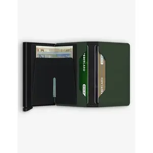 SECRID Orginal Miniwallet Logo-embossed Leather Wallet - Green