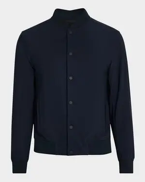 Theory Theory Murphy Precision Ponte Jacket Blue