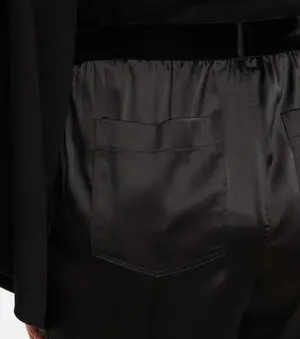 TOM FORD High-rise Satin Pants